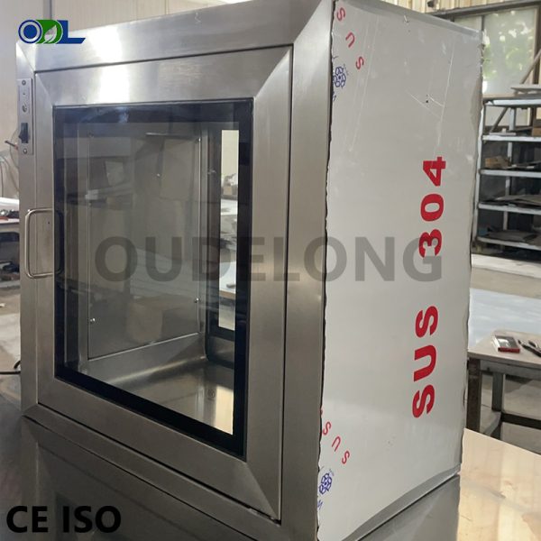 Electronic interlock pass box - ODL Clean Room