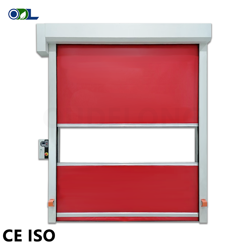 Fast roll-up shutter door- ODL Clean Room