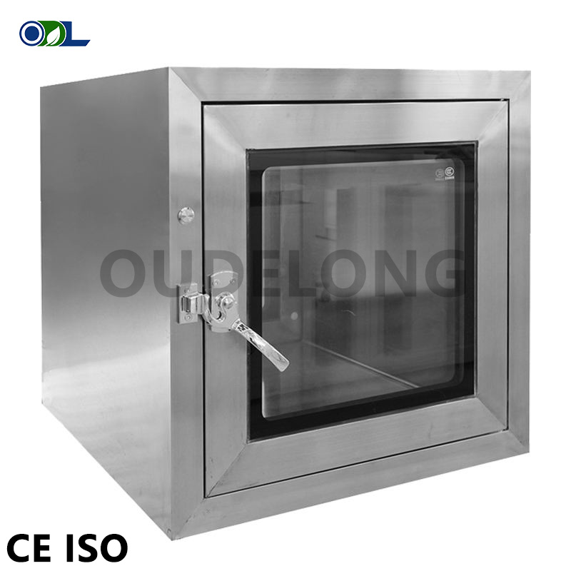 Stainless steel pass box - ODL Clean Room