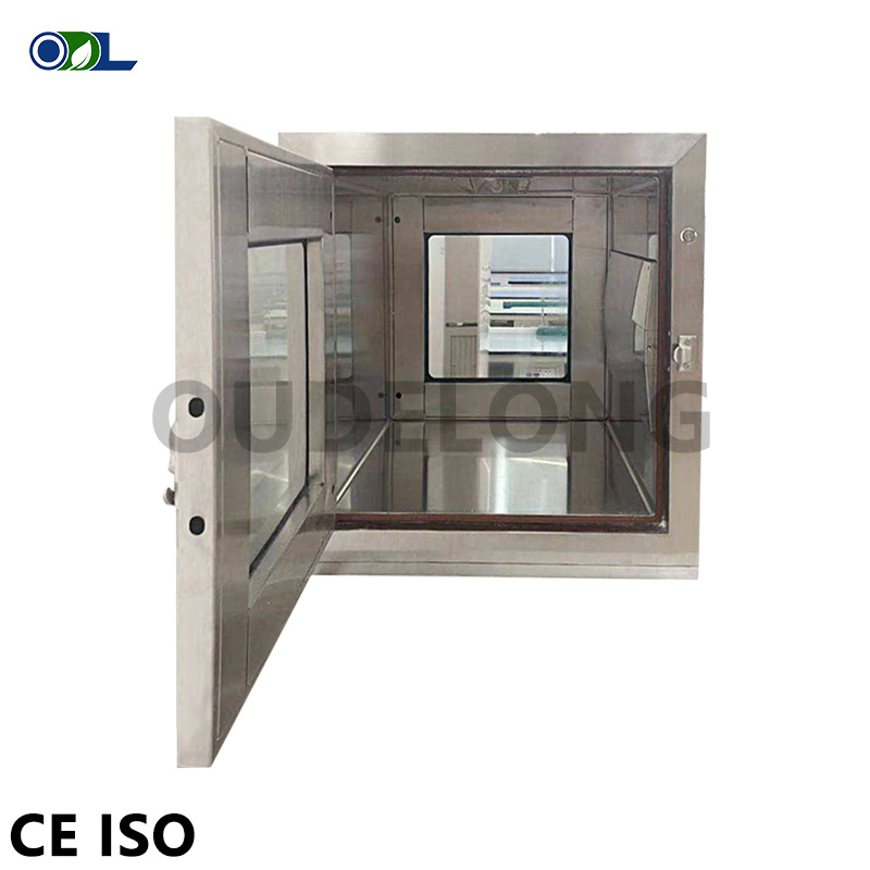 Stainless steel pass box - ODL Clean Room