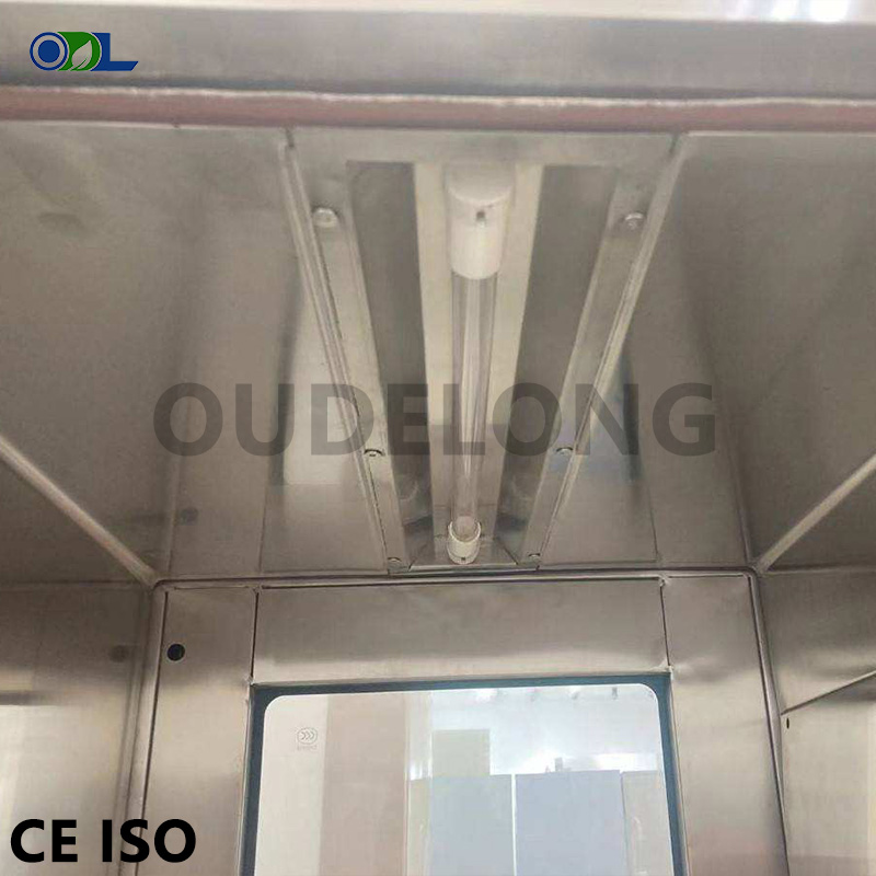 Stainless steel pass box - ODL Clean Room