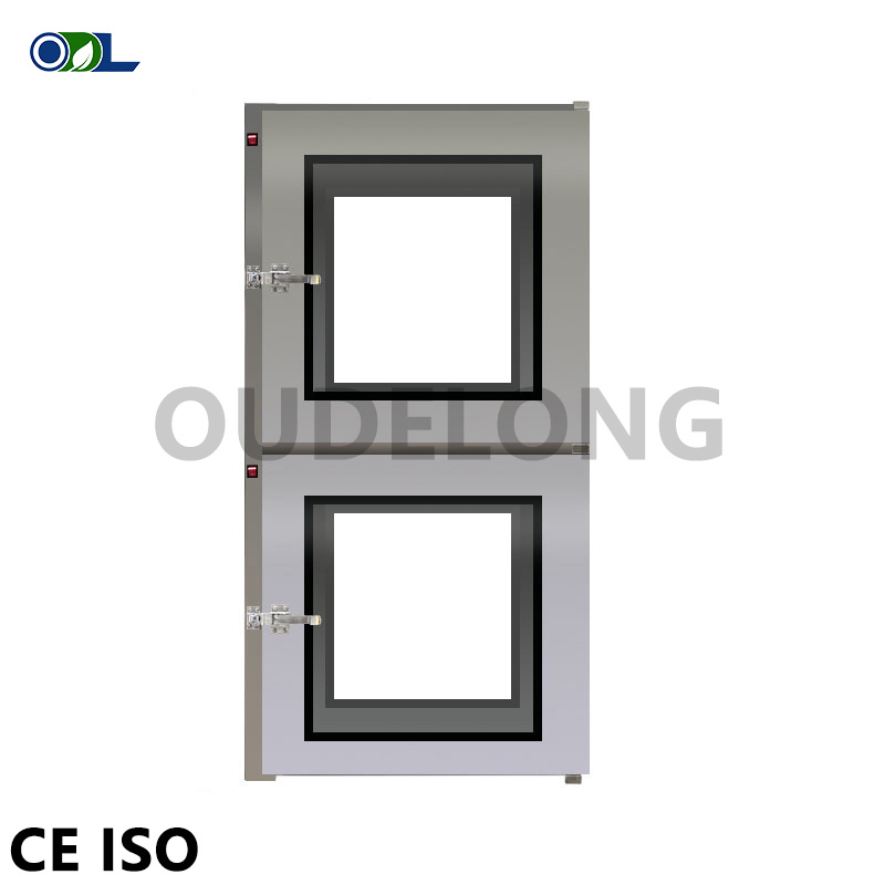 Double-layer mechanical lock pass box- ODL Clean Room