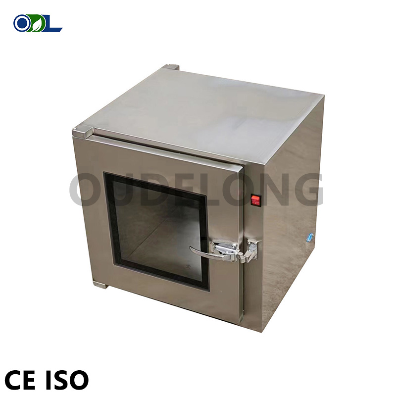 Stainless steel pass box - ODL Clean Room