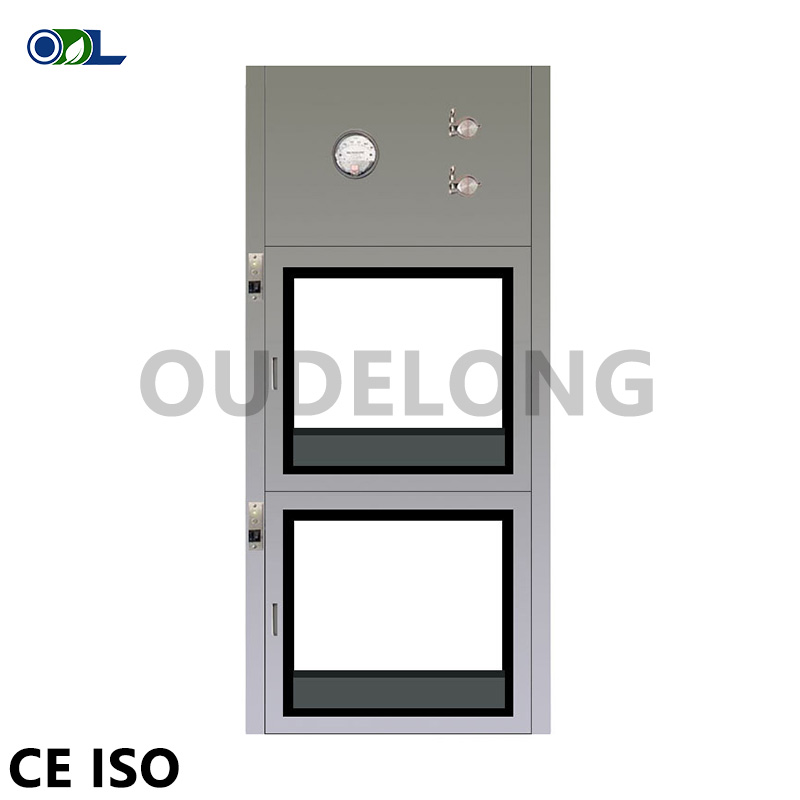 Dynamic stainless steel pass box- ODL Clean Room